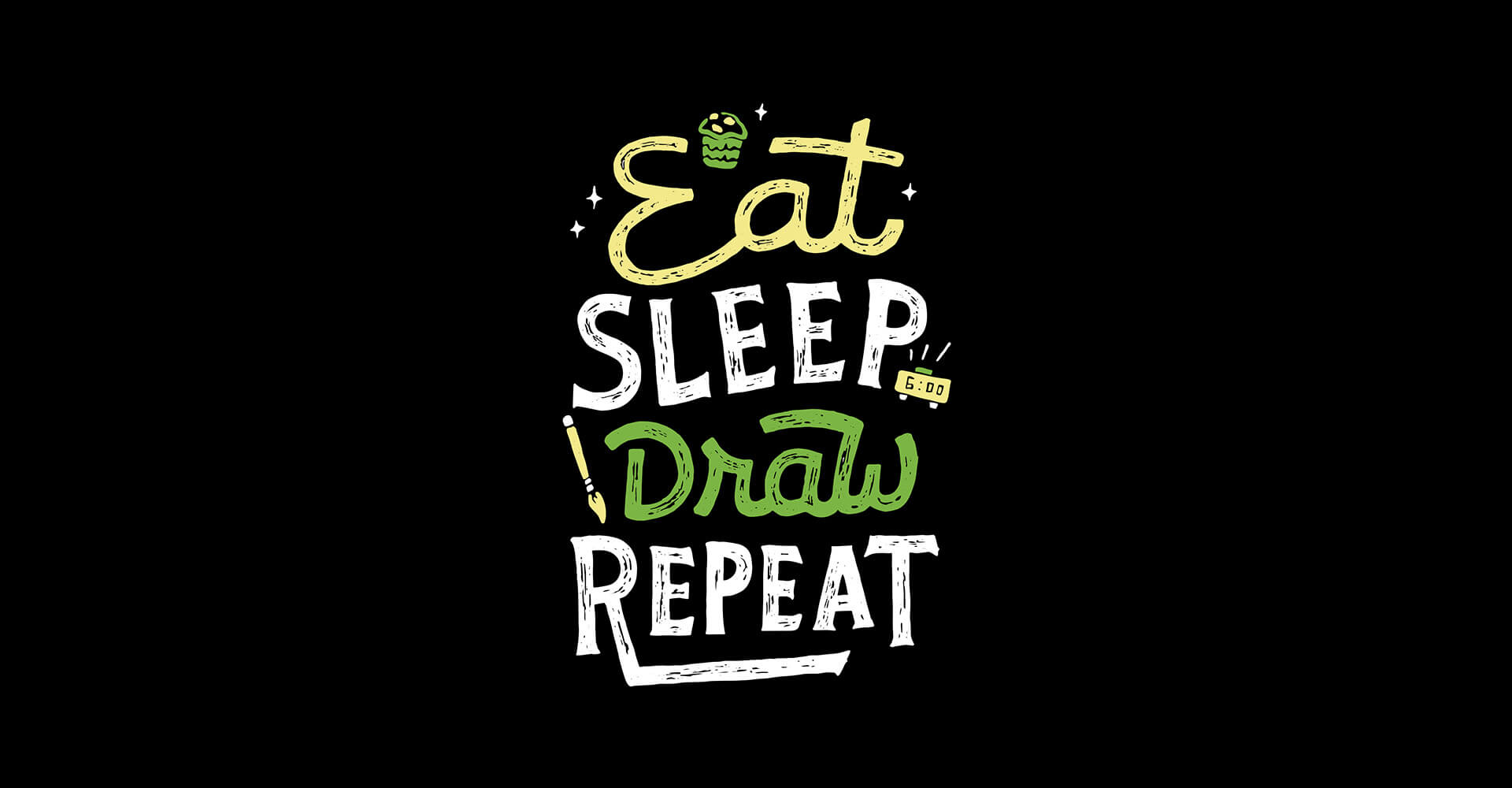 eatsleepdrawrepeat | Walli